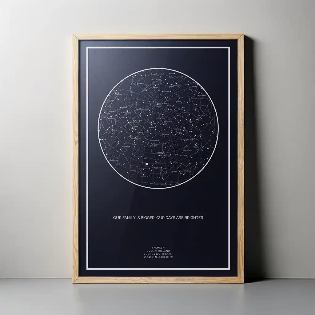 Custom Star Map Prints | Personalized Night Sky Posters | Starrymaps